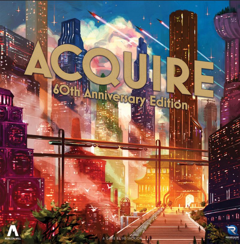 Acquire 60th Anniversary Edition: Een Strategisch Spel van ...