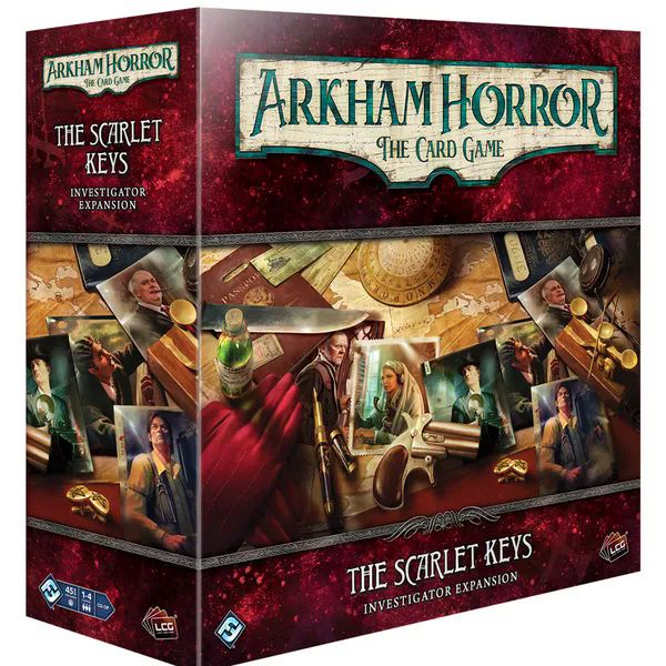 Arkham Horror: The Card Game – The Scarlet Keys Investigator Expansion ...