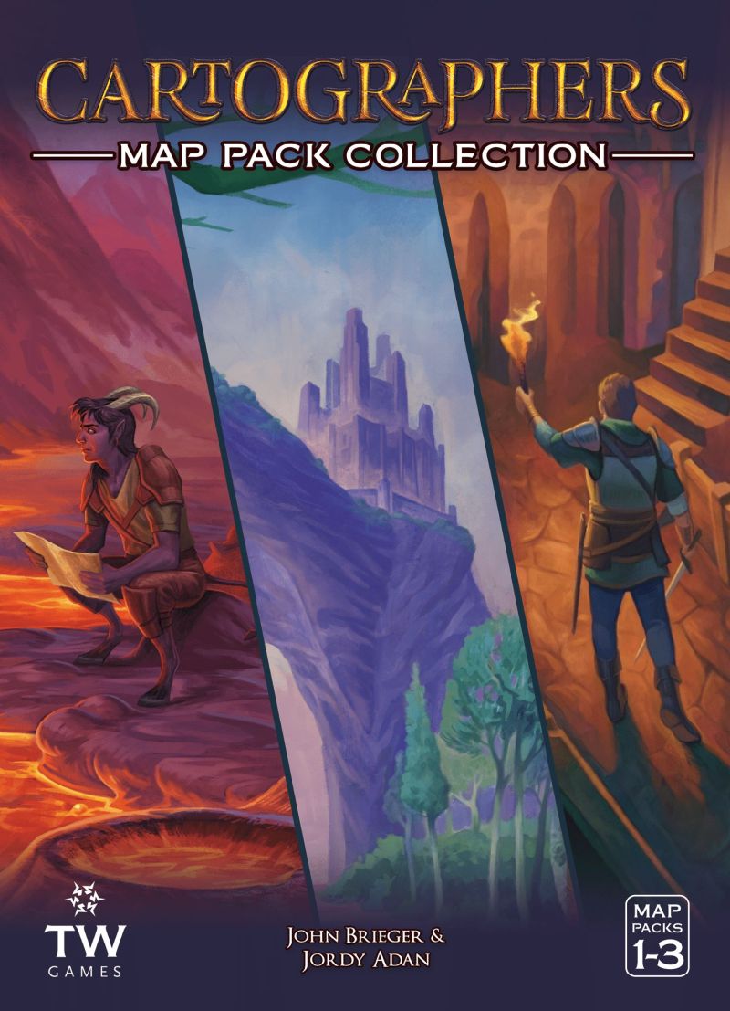 Cartographers: Map Pack Collection - Ontdek, Teken en Verover