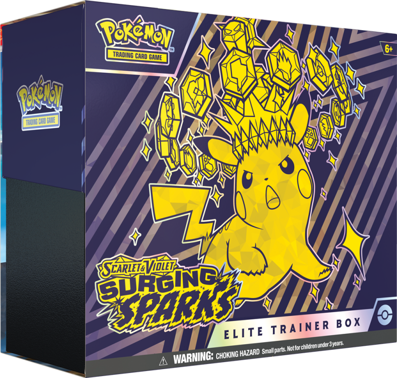 Pokemon SV08 Surging Sparks Elite Trainer Box kopen – Compleet je ...