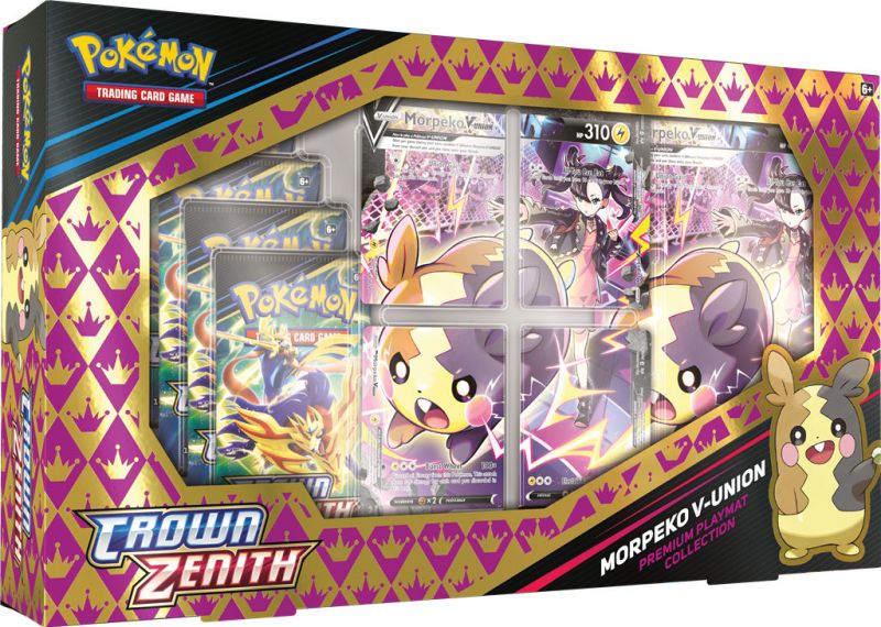 Morpeko V-Union Box - Crown Zenith: Verrijk je Pokémon TCG-verzameling ...